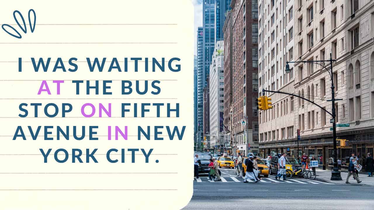 How to use IN, ON, AT for time and place - Espresso English