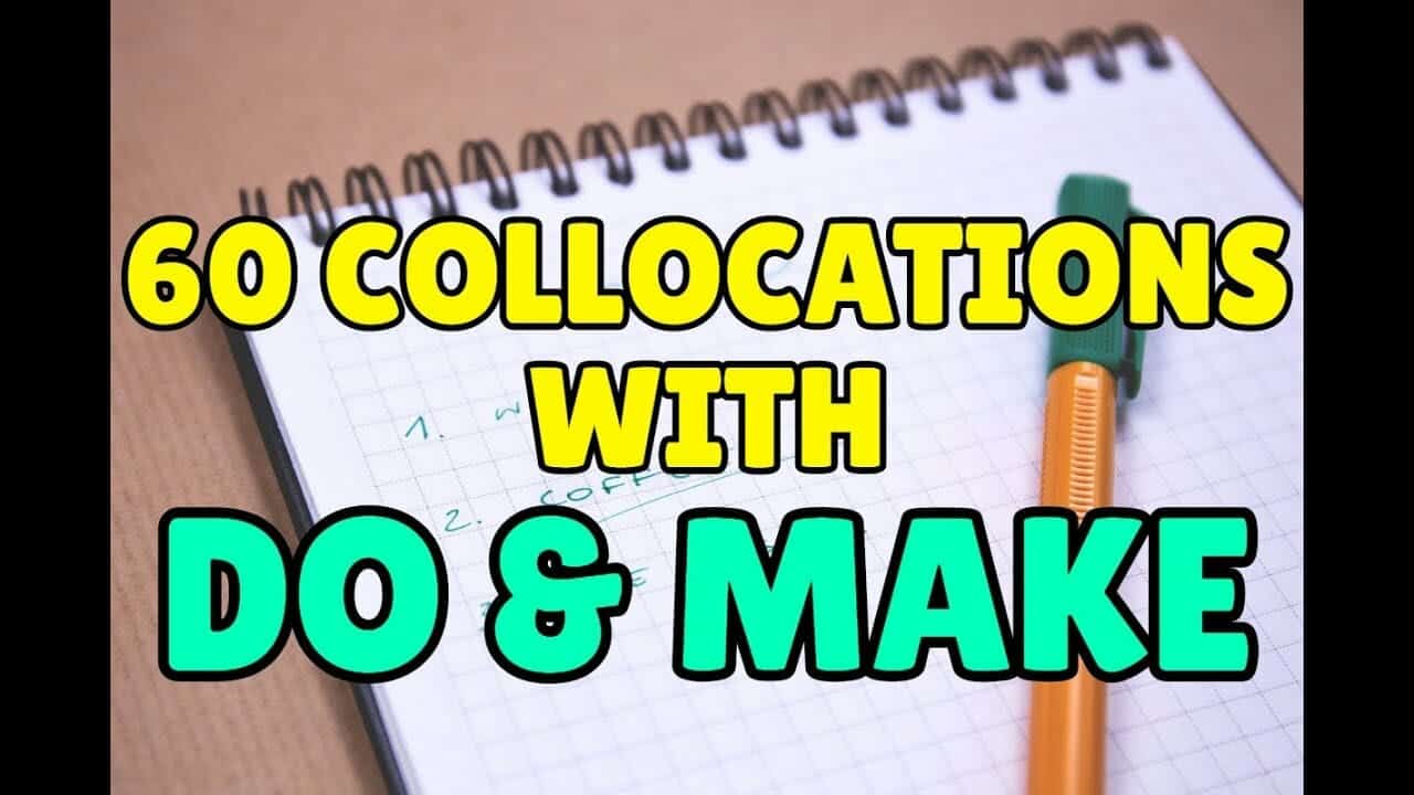 Difference between DO and MAKE – 60 common English collocations ...
