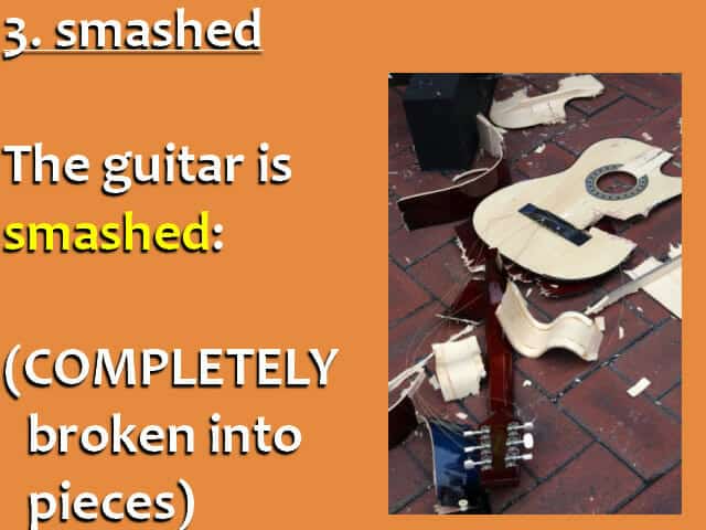 English Vocabulary for Problems and Defects - Espresso English