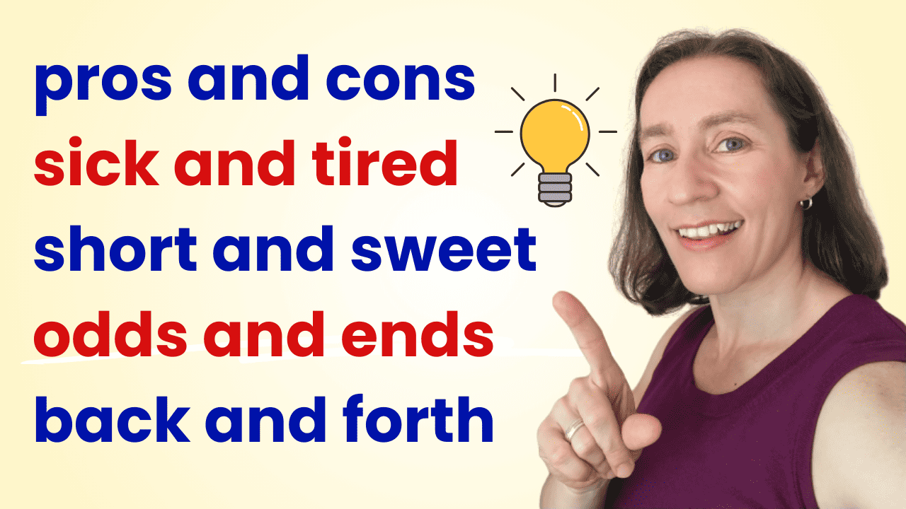 10 Common Binomial Expressions in English - Espresso English