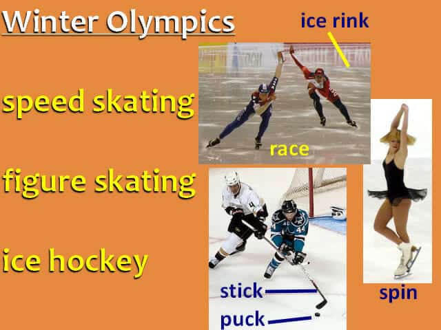 English Vocabulary Words: The Olympics - Espresso English