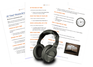 20 English Phrases with the Word TIME - Espresso English