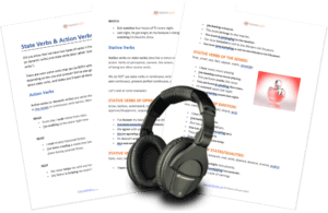 Stative Verbs, Action Verbs, and Verbs that are Both