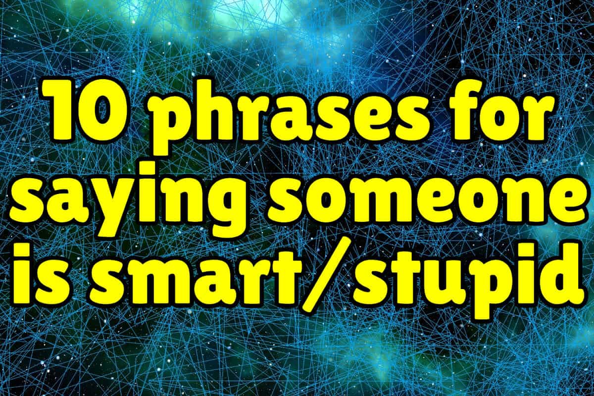 10 English Phrases for Saying Someone is Smart/Stupid – Espresso English