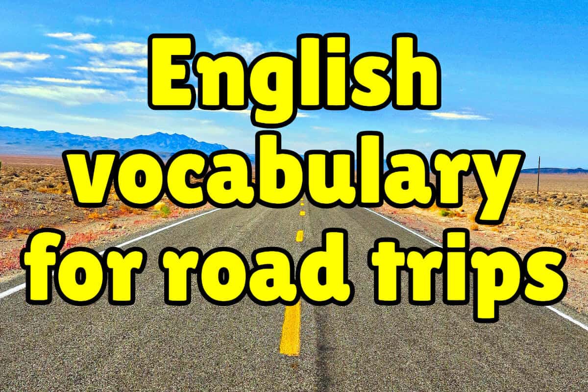 English vocabulary for a road trip – Espresso English