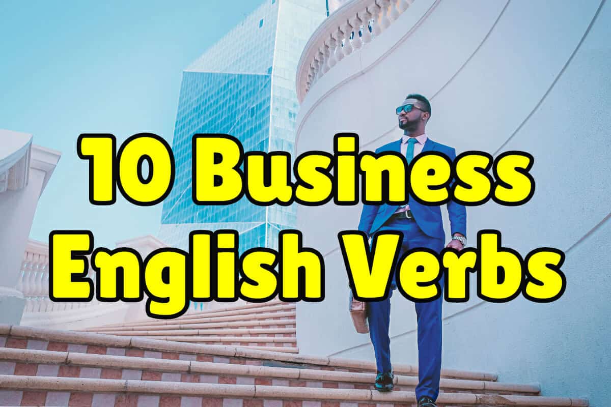 Learn 10 Business English Verbs – Espresso English