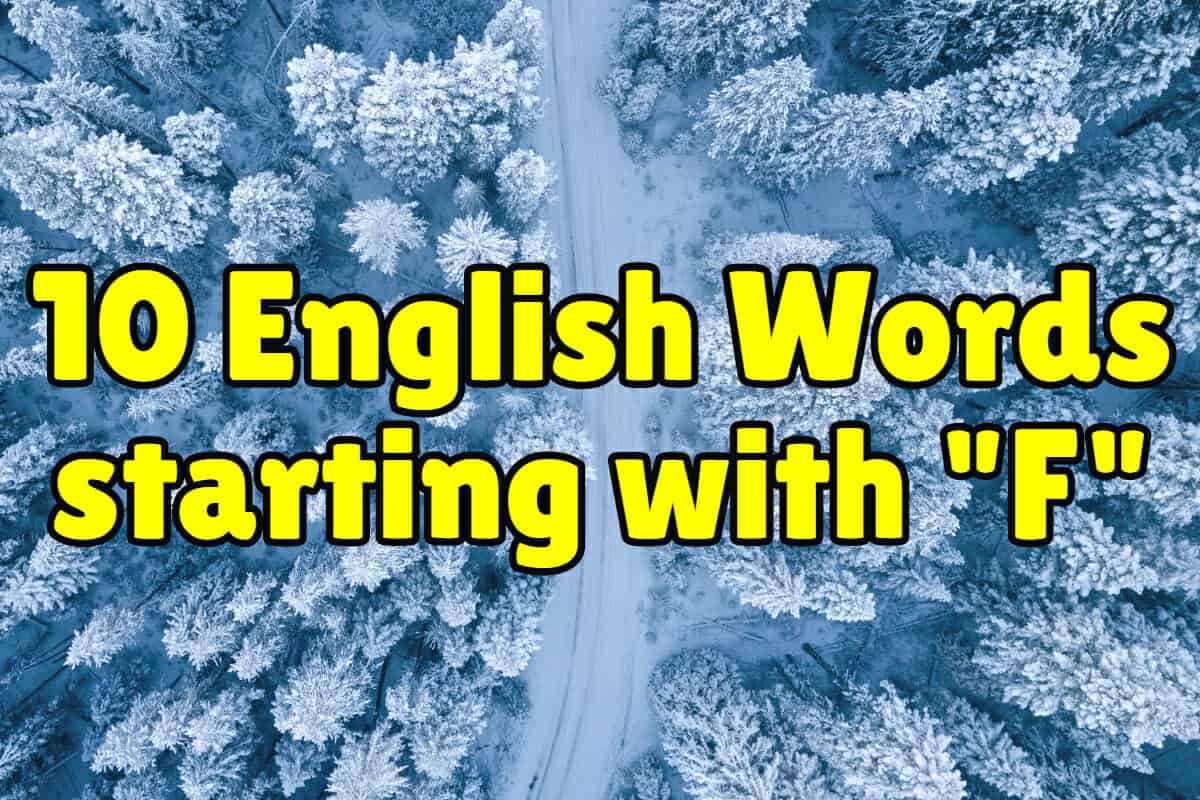 Learn 10 English Vocabulary Words Starting With F Espresso English Learn 10 English Vocabulary Words Starting With F Espresso English