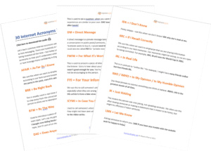 30 common internet abbreviations in English - Espresso English