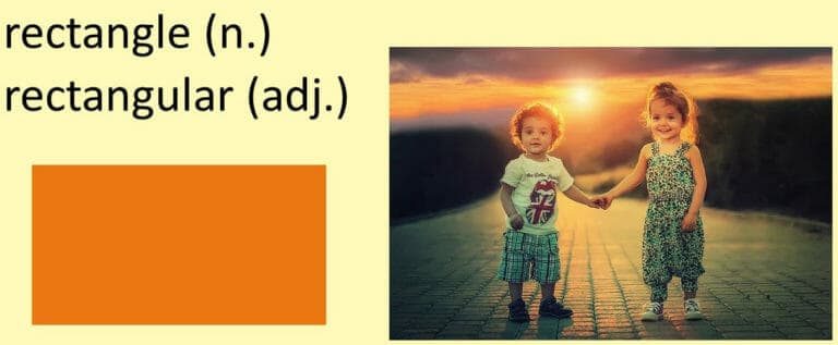 20 words for SHAPES in English - Espresso English