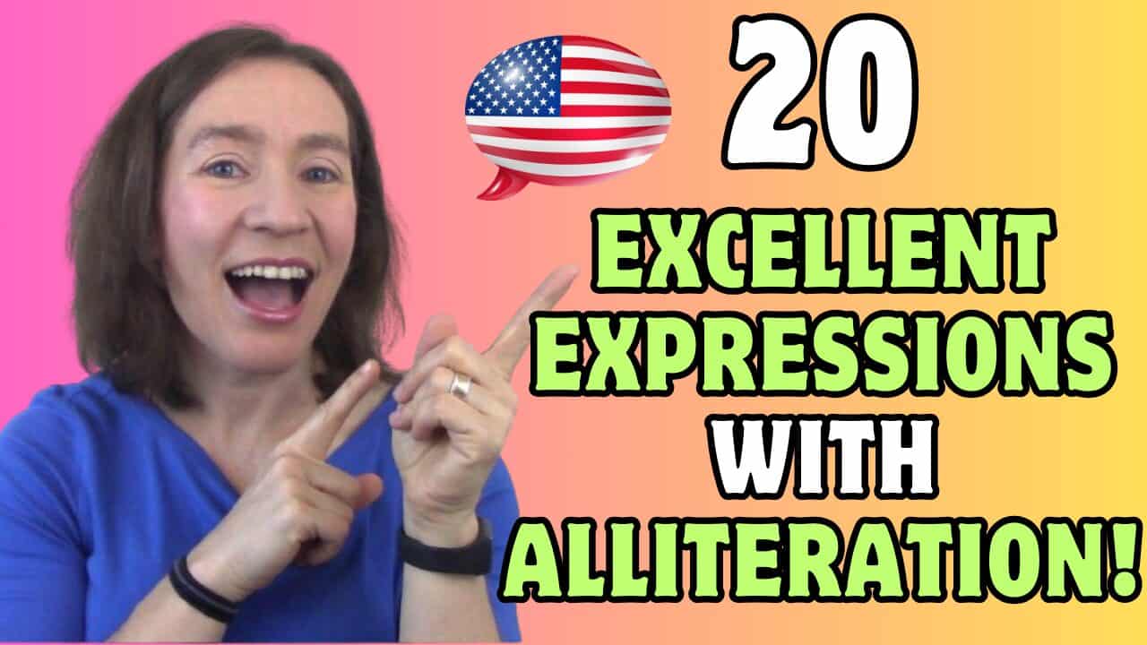 20 English Expressions with Alliteration - Espresso English