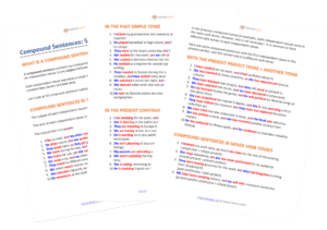 50 Compound Sentence Examples - Espresso English