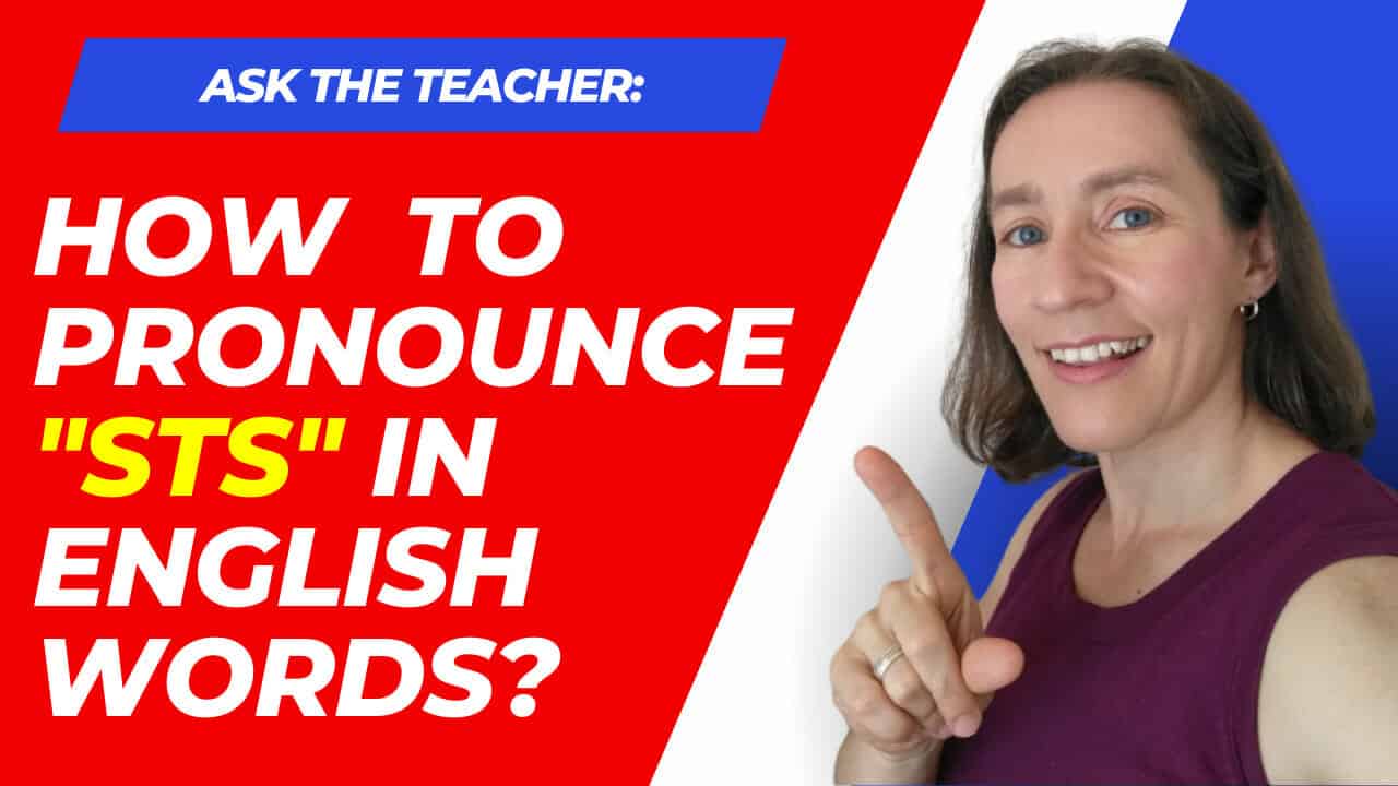 How to pronounce -STS at the end of English words? - Espresso English