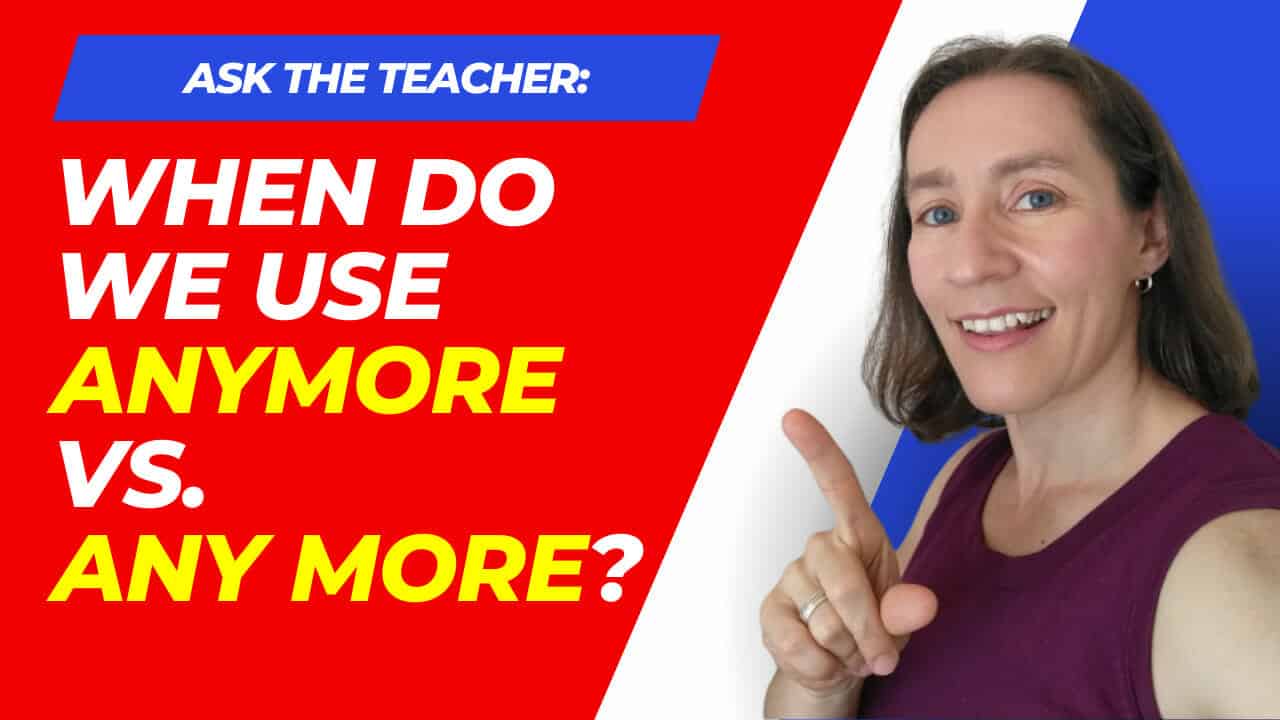 When do we use ANYMORE vs. ANY MORE? - Espresso English When do we use ANYMORE vs. ANY MORE? - Espresso English