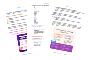Complex Sentences: 50 Examples - Espresso English