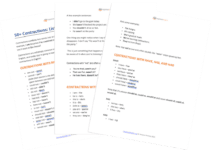 50+ Contractions in English: List & Examples - Espresso English