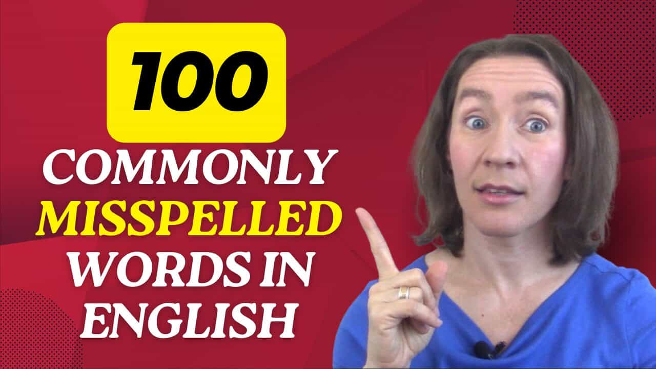 100 Commonly Misspelled Words in English - Espresso English