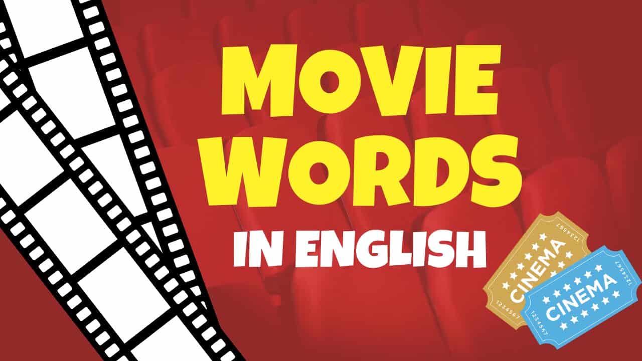 30+ Movie Words in English - Espresso English