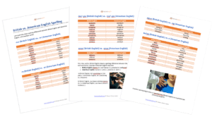 British vs. American English Spelling - Espresso English