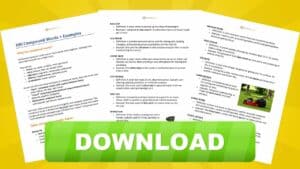 100 Compound Words: List & Examples - Espresso English