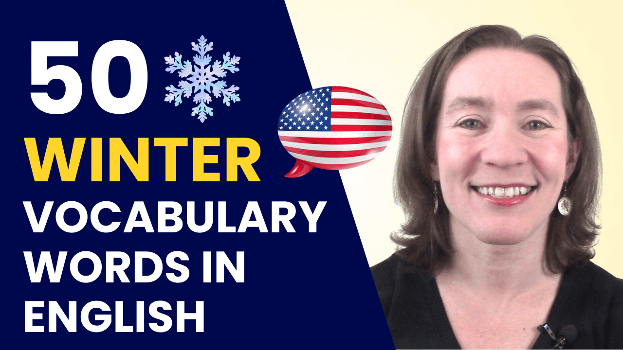 50 Winter Vocabulary Words in English - Espresso English