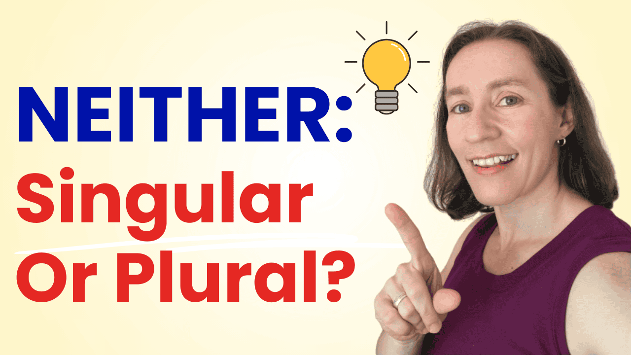 Singular or plural verb after NEITHER? - Espresso English