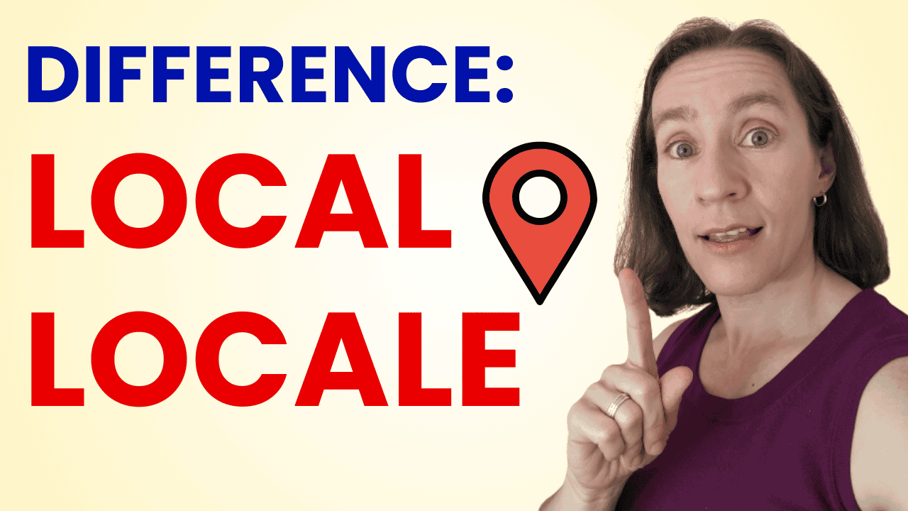 Local Vs Locale Espresso English