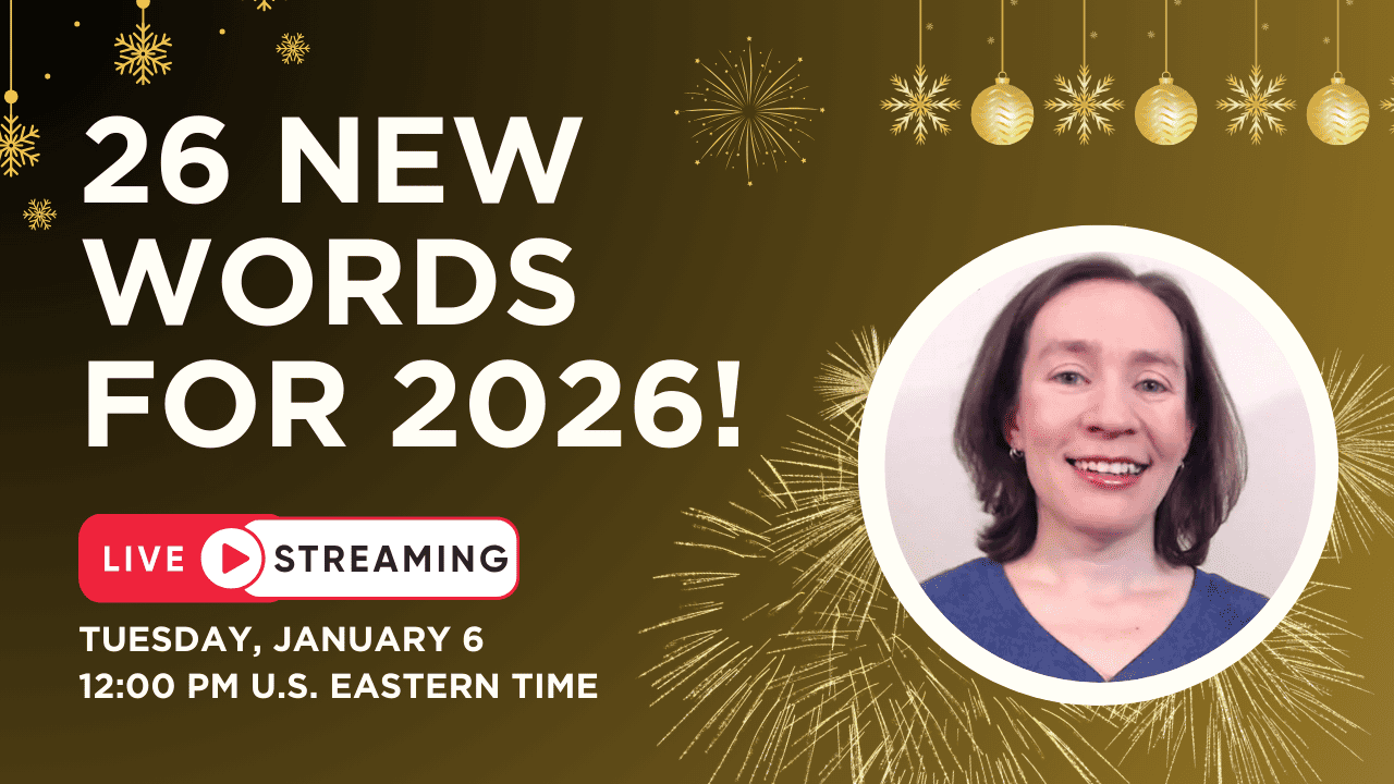 New English Words For 2026 - Espresso English