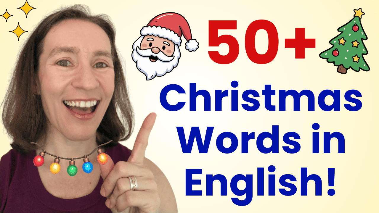 50+ Christmas Vocabulary Words in English - Espresso English