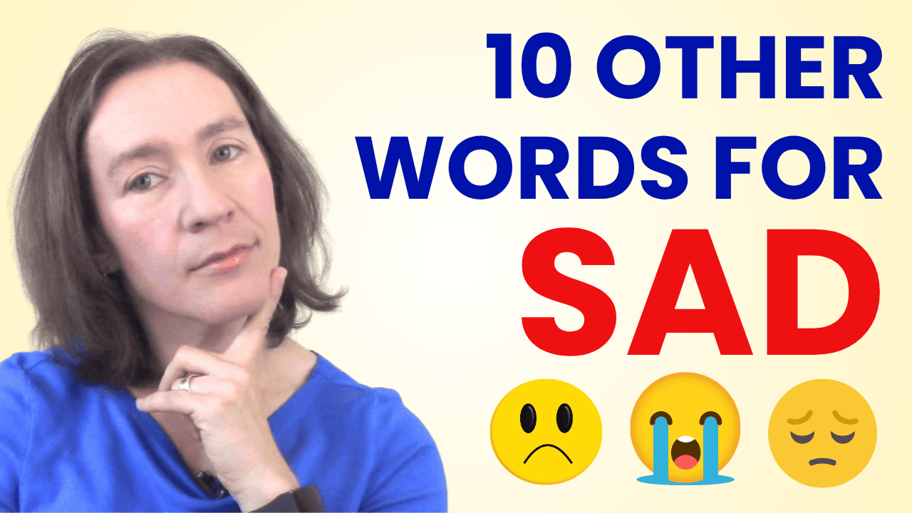 10 Other Words for "SAD" - Espresso English